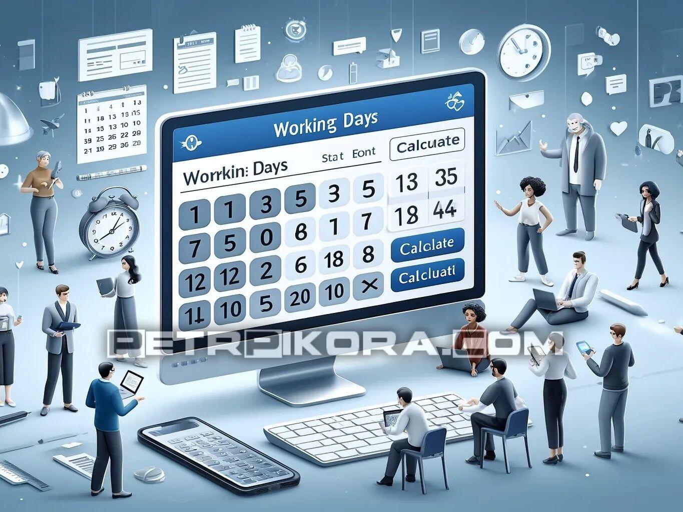Calculate Working Days - PetrPikora.com Calculate Working Days - PetrPikora.com